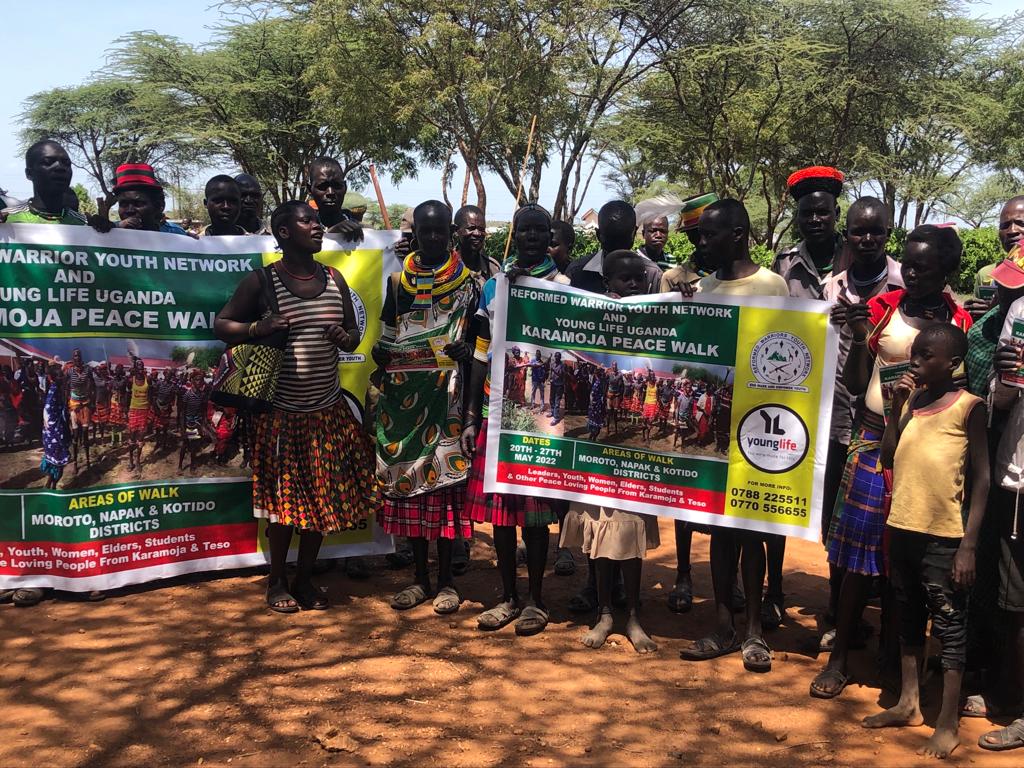 A million steps to a broken spear; A Walk For Peace in Karamoja | Young ...
